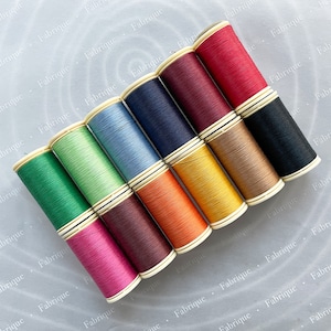 Sajou Bundle Box Assortments - 48 Spools, Waxed Cotton Gloving Thread ...
