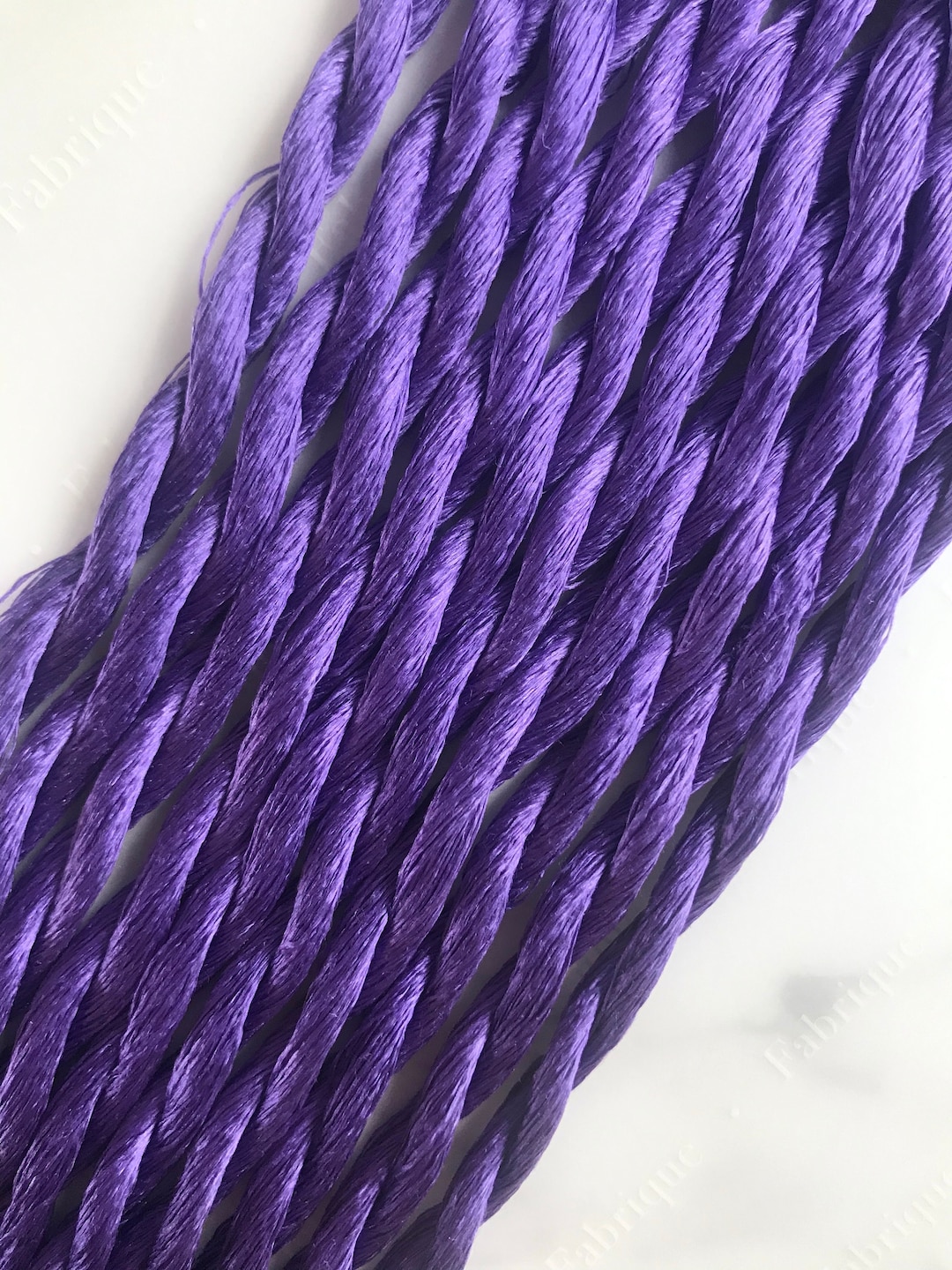 Fabrique Royal Purple Silk Embroidery Thread, Hand Dyed Embroidery ...