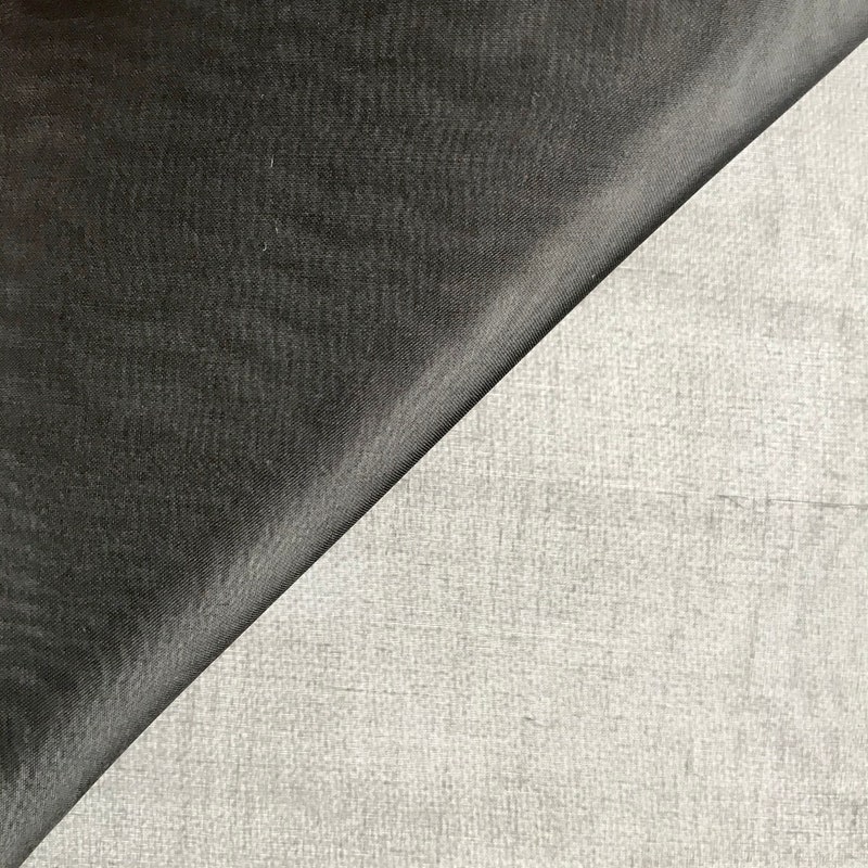 Silk Fabric Black Pattern - Etsy