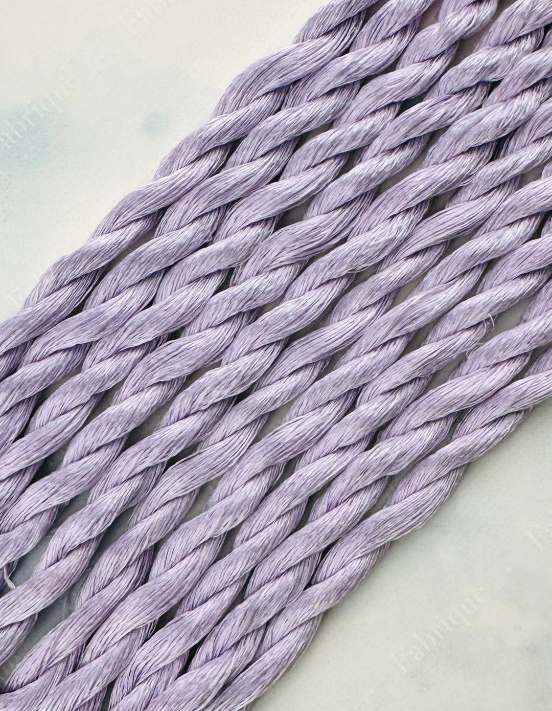 Fabrique Thistle Purple Silk Embroidery Thread, Hand Dyed Embroidery ...