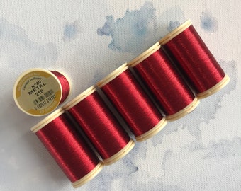 Sajou Bundle Box Assortments 48 Spools, Waxed Cotton Gloving Thread, Fil Au Chinois Luneville ...