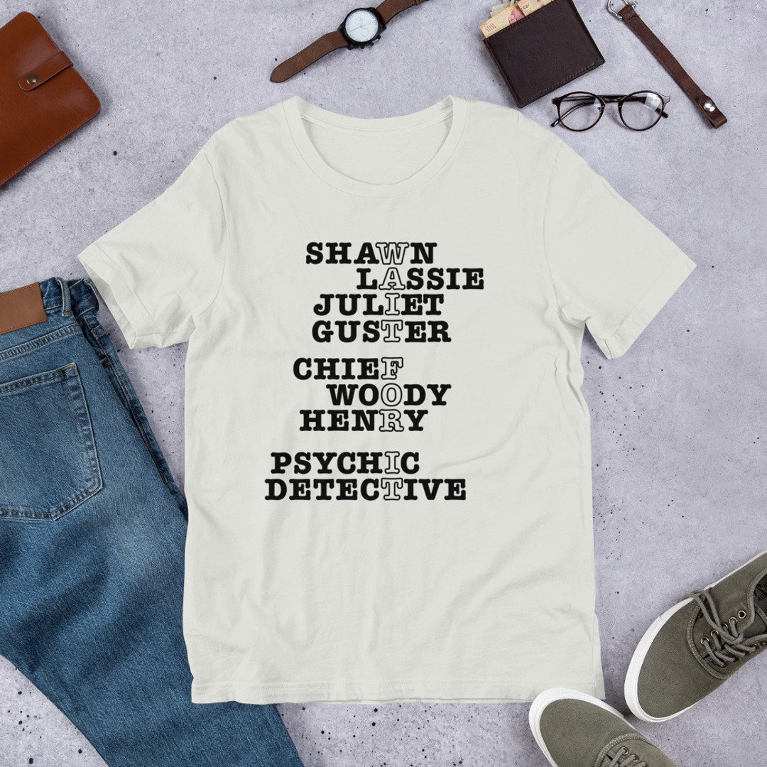 Psych TV Show | Wait for It Tee | Psych Catch Phrases T-shirt | Shawn ...