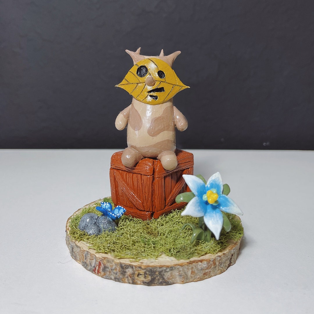 Clay Korok Handmade Sculpture the Legend of Zelda Breath of - Etsy