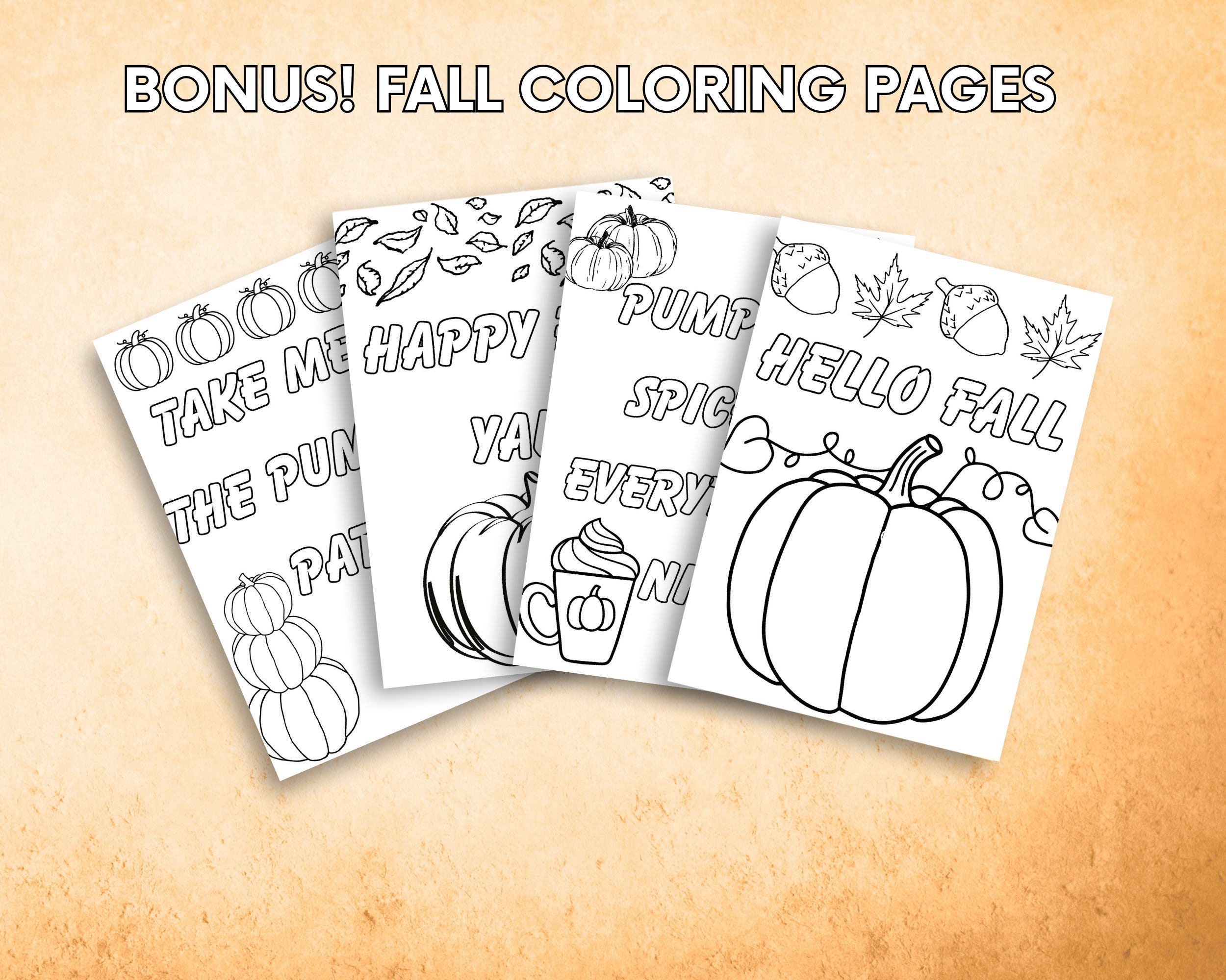 Pumpkin Counting Cards for Kids | Preschool and Kindergarten Counting ...