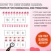 Valentine's Counting Cards for Kids | Preschool and Kindergarten ...