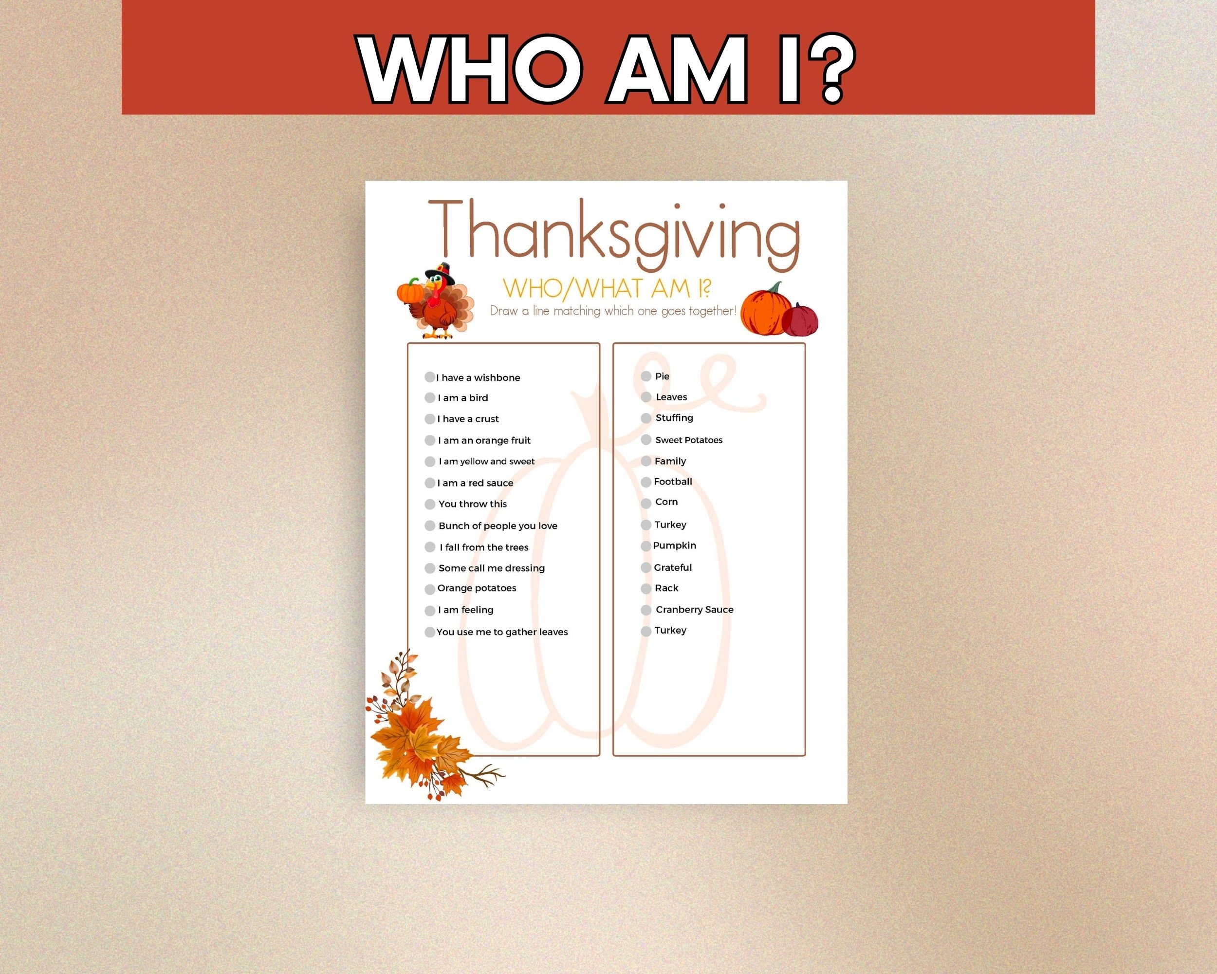 Thanksgiving Activity Bundle | Thanksgiving Activities | Thanksgiving ...