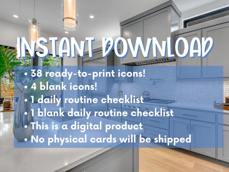 Printable Daily Routine Checklist for Kids - Etsy