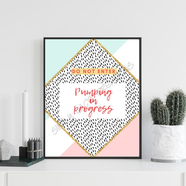 Pumping in Progress - Etsy