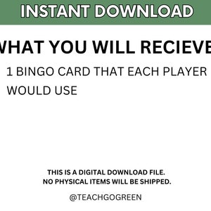 Find Someone Who Game | Earth Day Get to Know Bingo | Middle & High ...