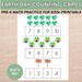 Earth Day Counting Cards for Kids Preschool & Kindergarten Counting ...