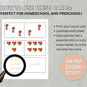 Juneteenth Counting Exercise for Pre-k | Counting Activity for Kids ...