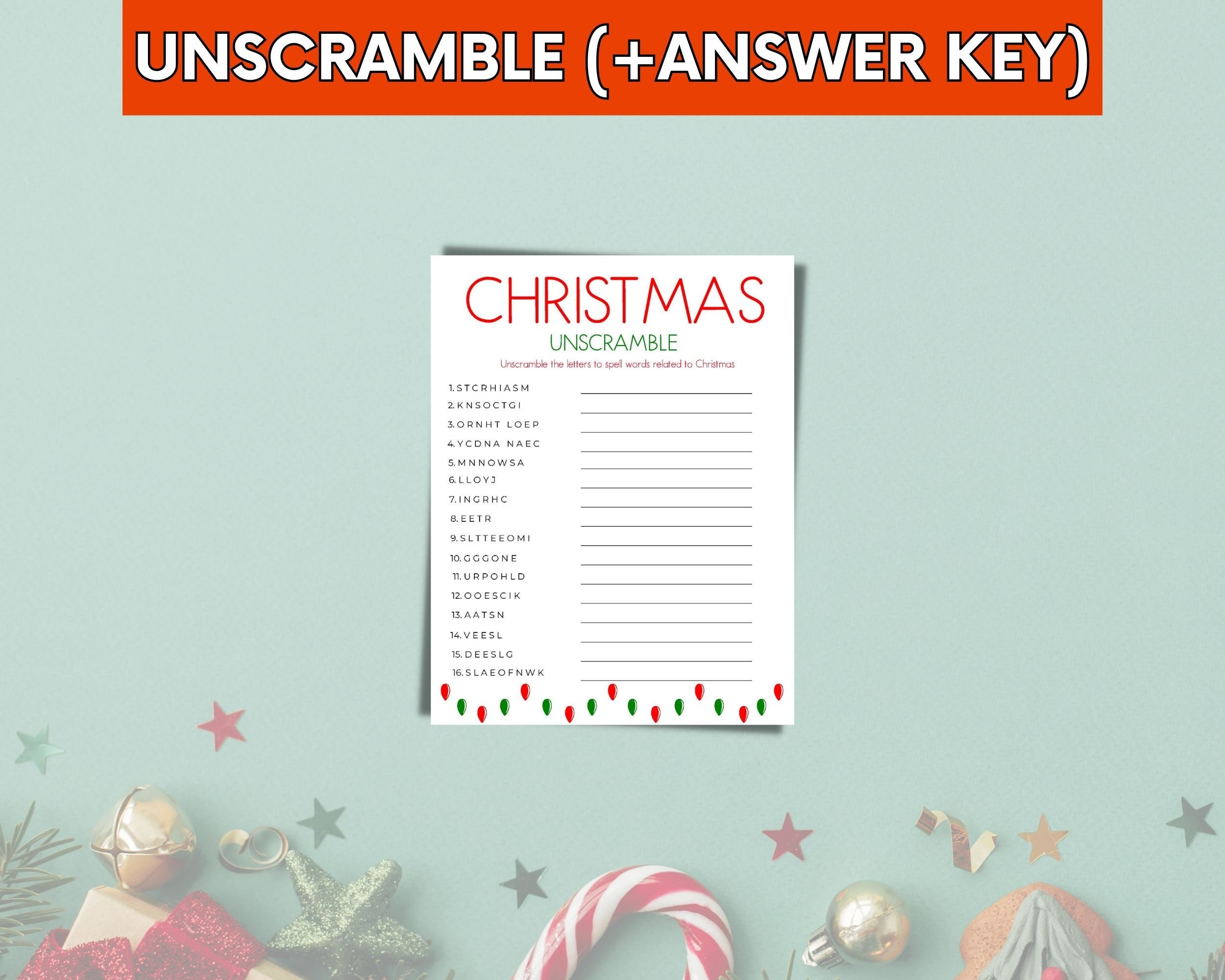 Christmas Activity Bundle | Christmas Printable | Christmas Themed ...