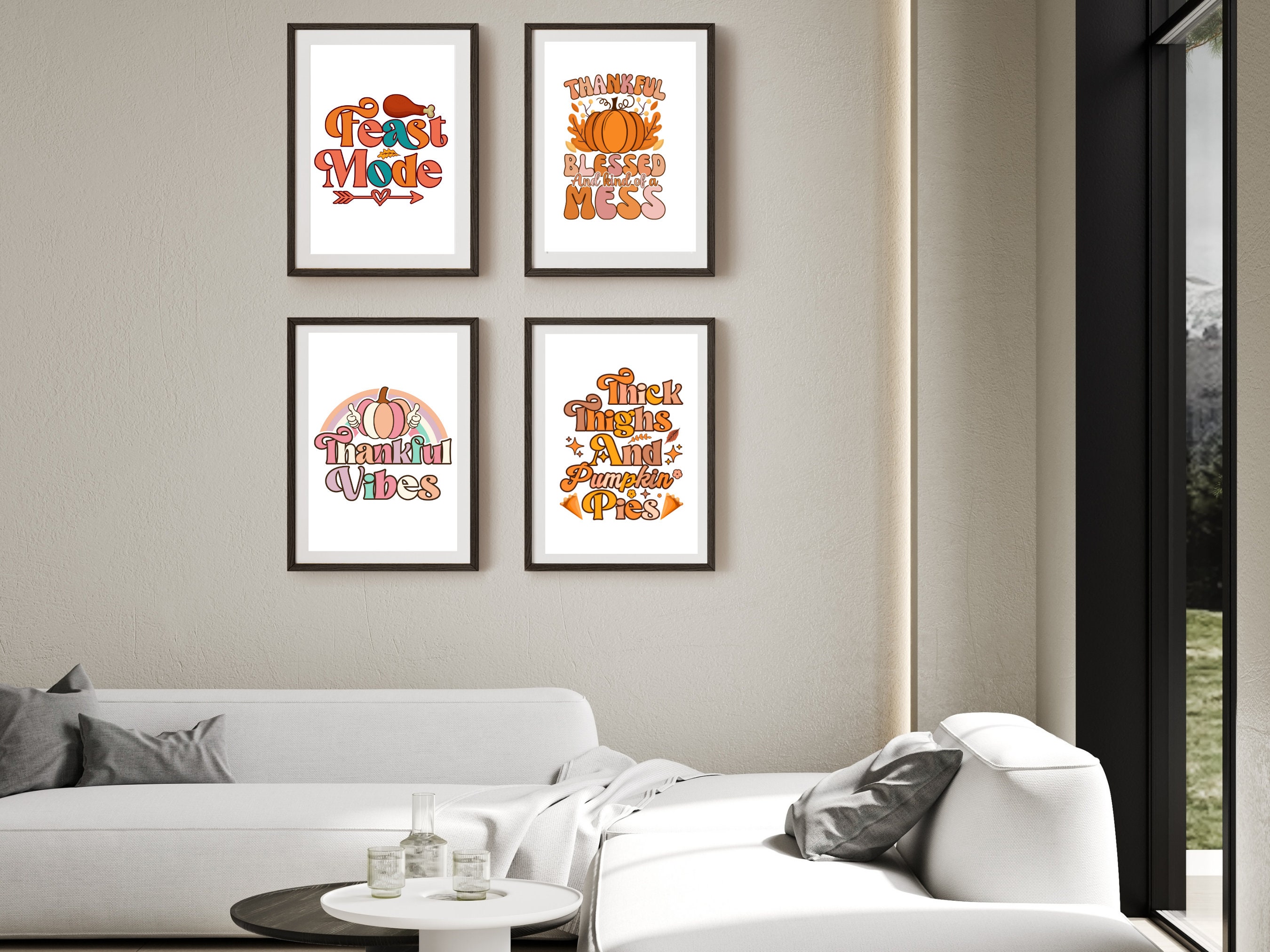 Thanksgiving Wall Art | Thanksgiving Classroom Wall Decor | Holiday ...