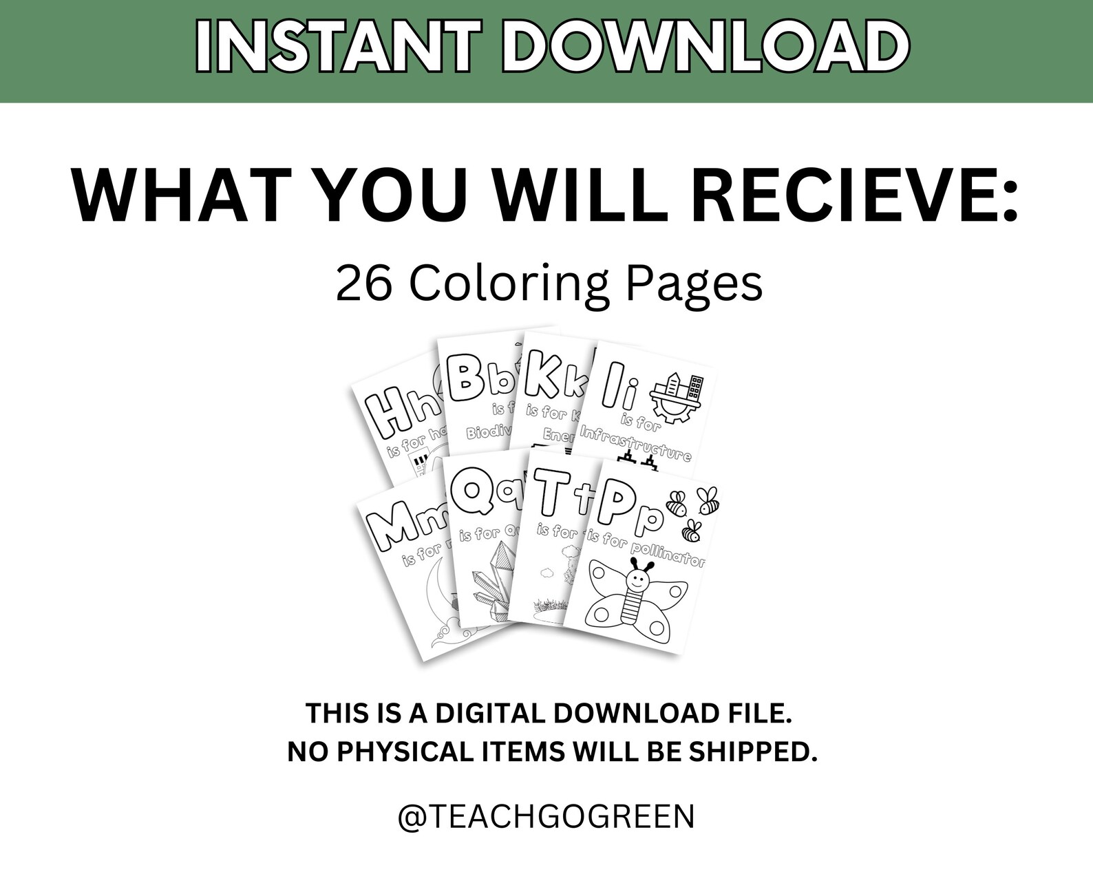 A-Z Science Alphabet Coloring Pages | Alphabet Coloring Pages for Kids ...