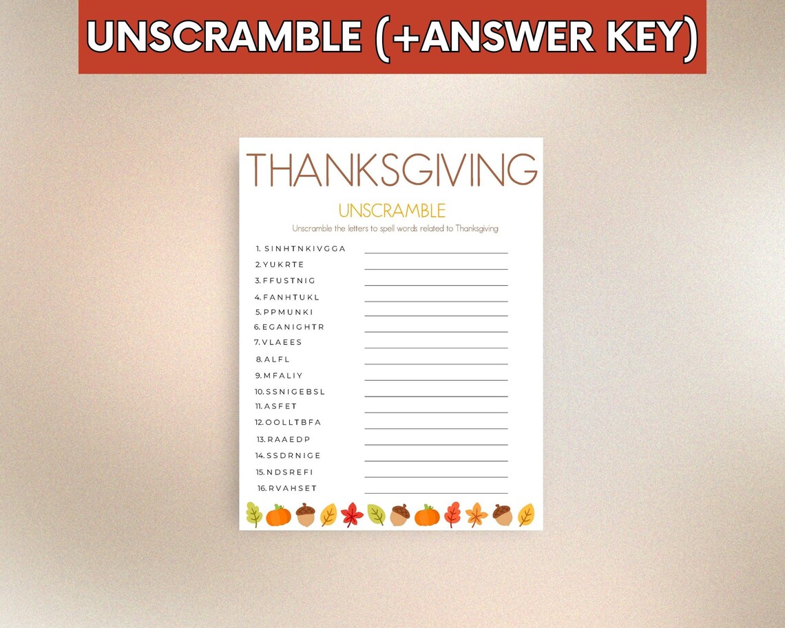 Thanksgiving Activity Bundle | Thanksgiving Activities | Thanksgiving ...
