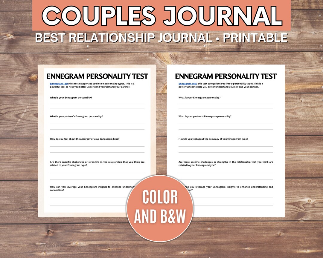 Printable Couples Journal | Couples Prompts | Relationship Journal | 85 ...