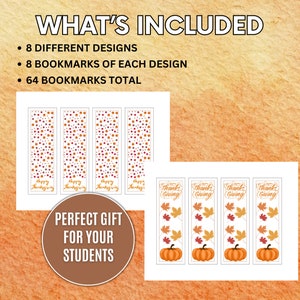 Thanksgiving Bookmarks | Printable Bookmarks for Students ...
