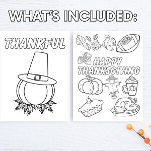 Thanksgiving Printable Coloring Pages 5 Thanksgiving Coloring Pages for ...