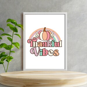 Thanksgiving Wall Art | Thanksgiving Classroom Wall Decor | Holiday ...