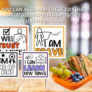 Positive Affirmation Cards for Kids | Lunchbox Affirmations | Mini ...