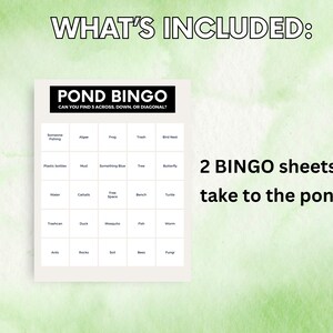 Pond Ecosystem BINGO | Educational Game | Aquatic Ecosystem Activity ...