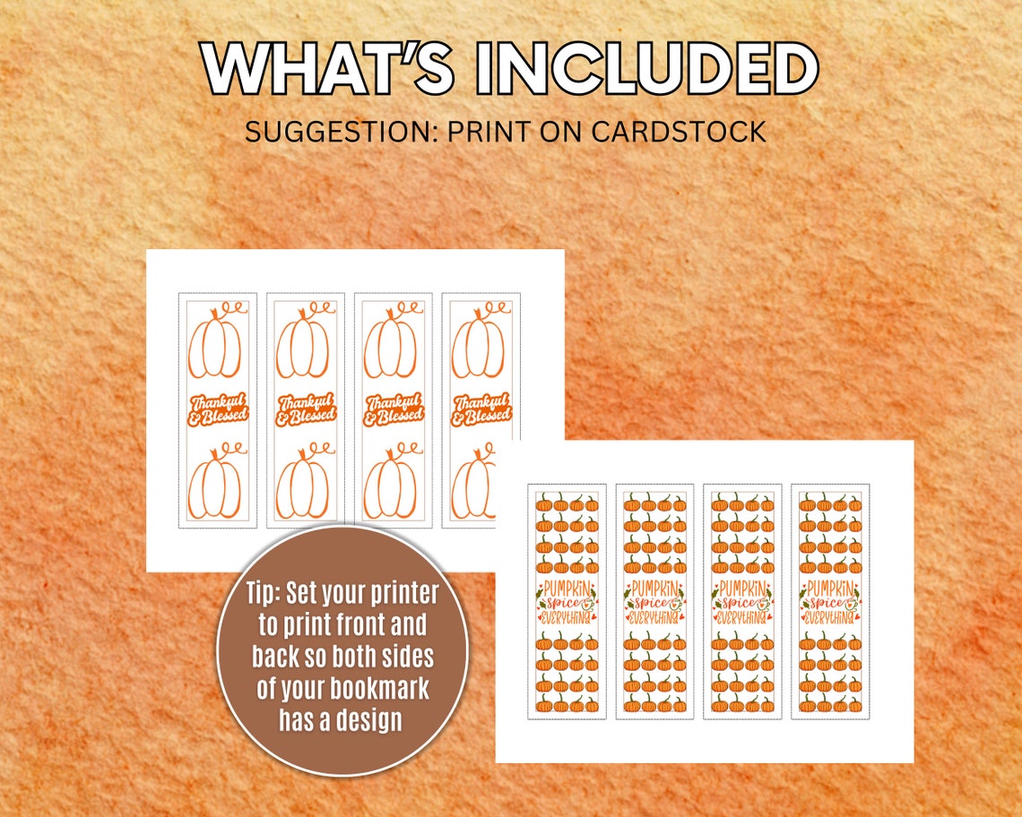 Thanksgiving Bookmarks | Printable Bookmarks for Students ...