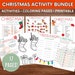 Christmas Activity Bundle | Christmas Printable | Christmas Themed ...