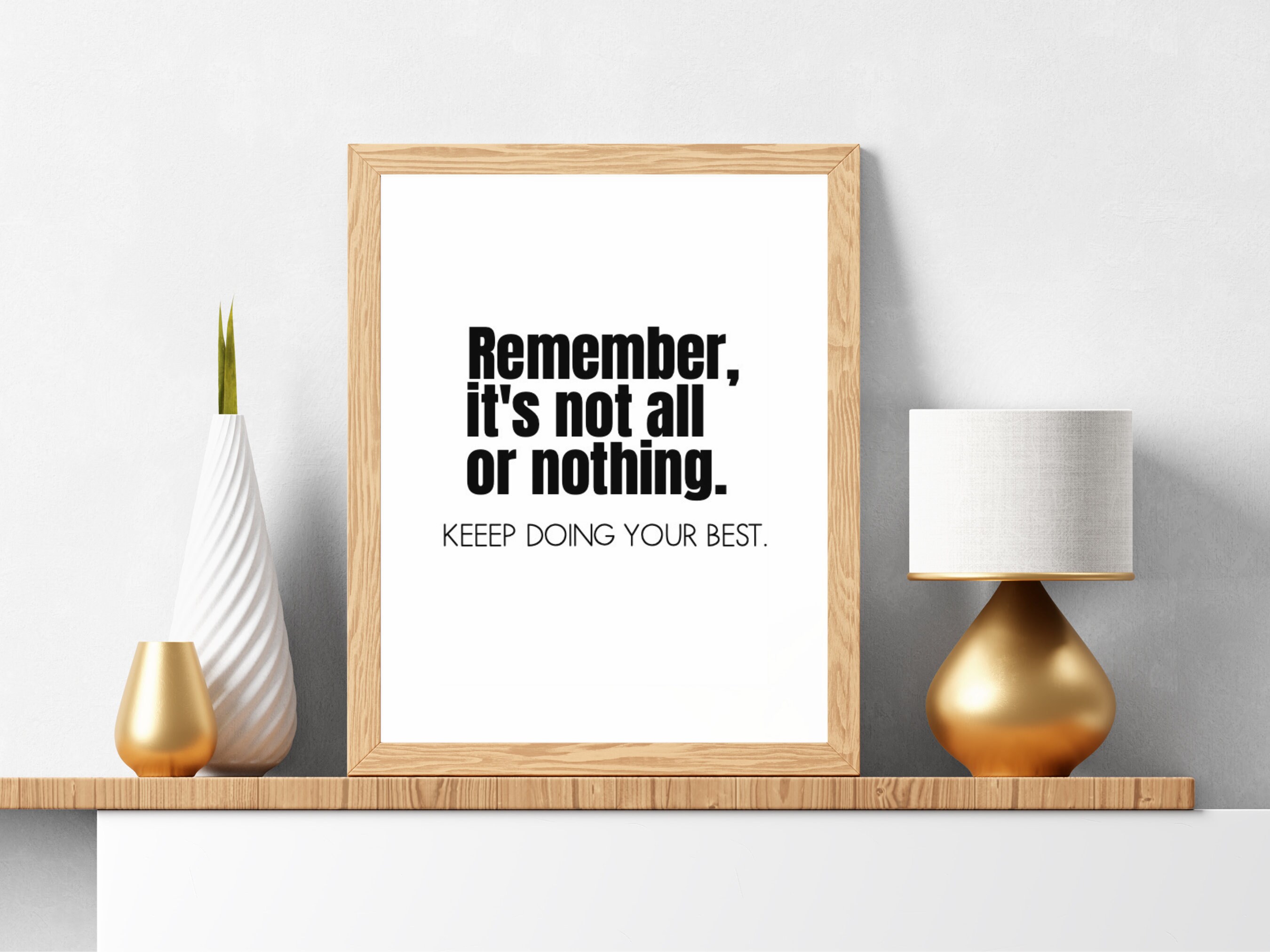 Keep Doing Your Best Sign | Motivation Sign Decor | Digital Download ...