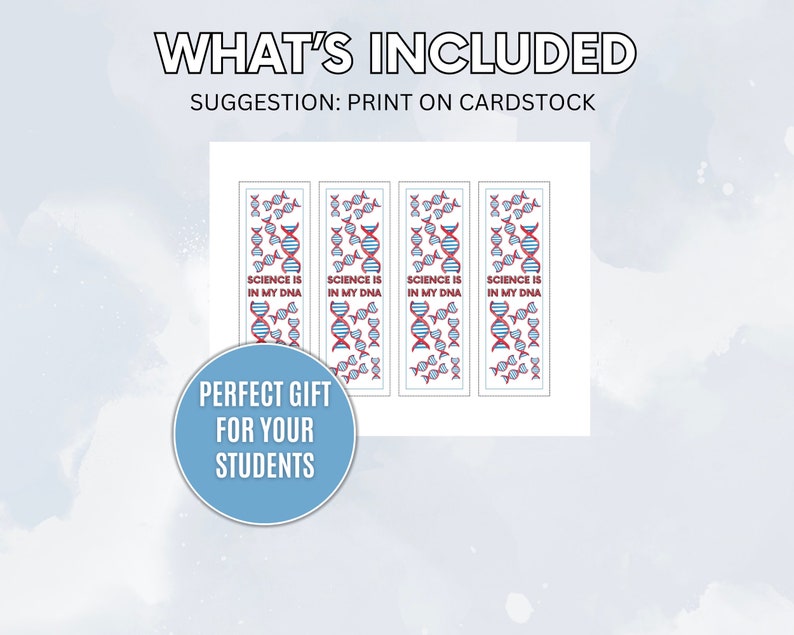 Science Bookmarks | Printable Bookmarks for Your Students | Back to ...