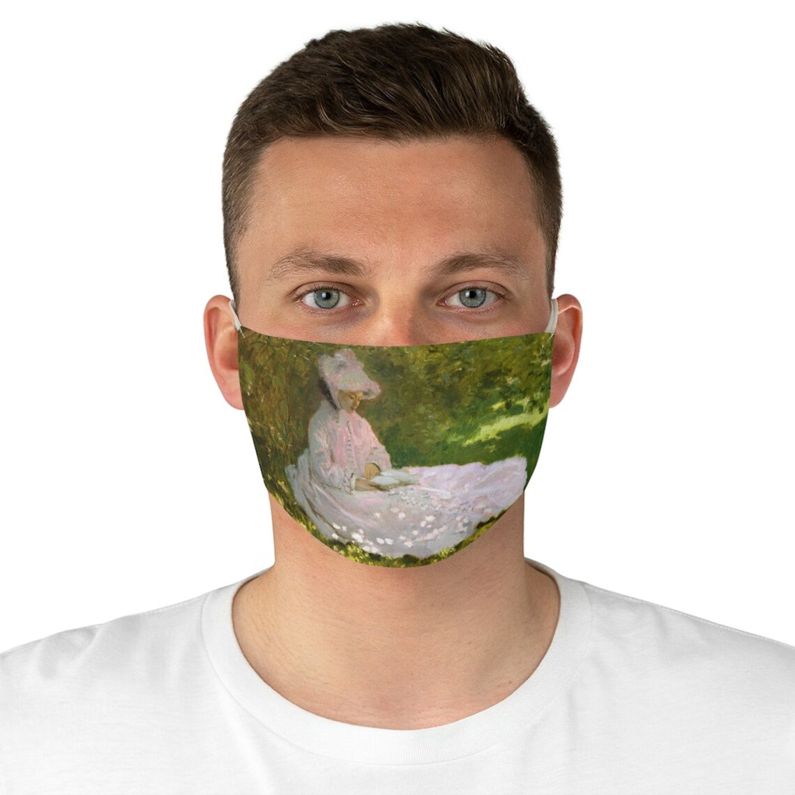 Claude Monet Art Face Mask Free shipping orders 35 dollars | Etsy