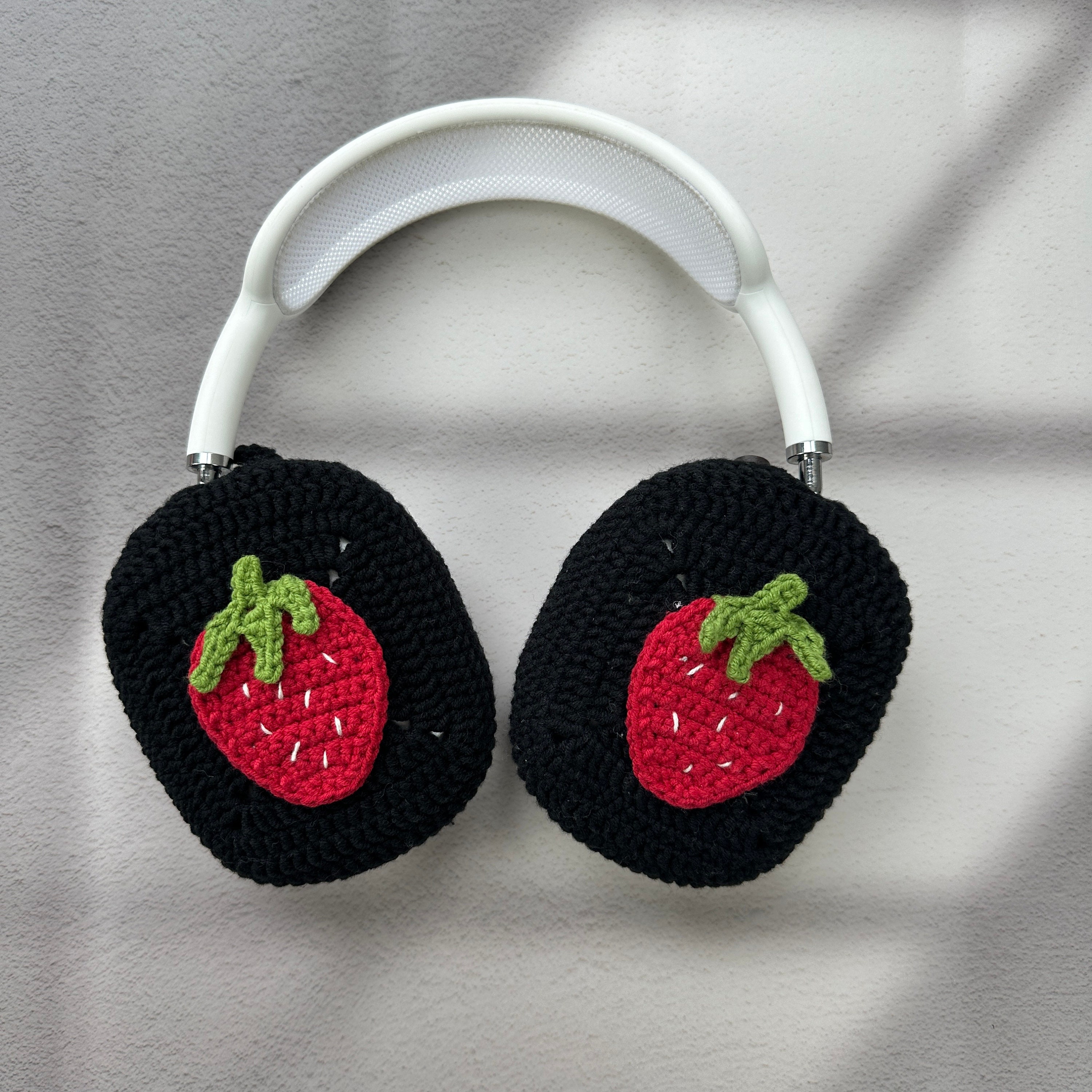 Pink Heart Airpods Max Case, Pink Cute AirPod Max Case, Handmade,heart ...