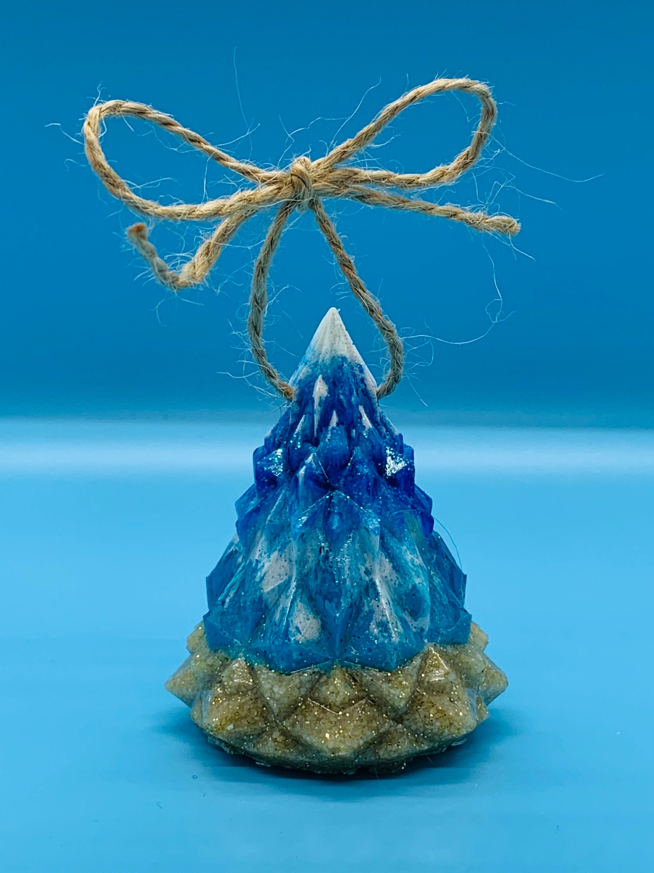 Beach/Ocean Tree Christmas Ornament | Beach Tree Ornament | Tree ...