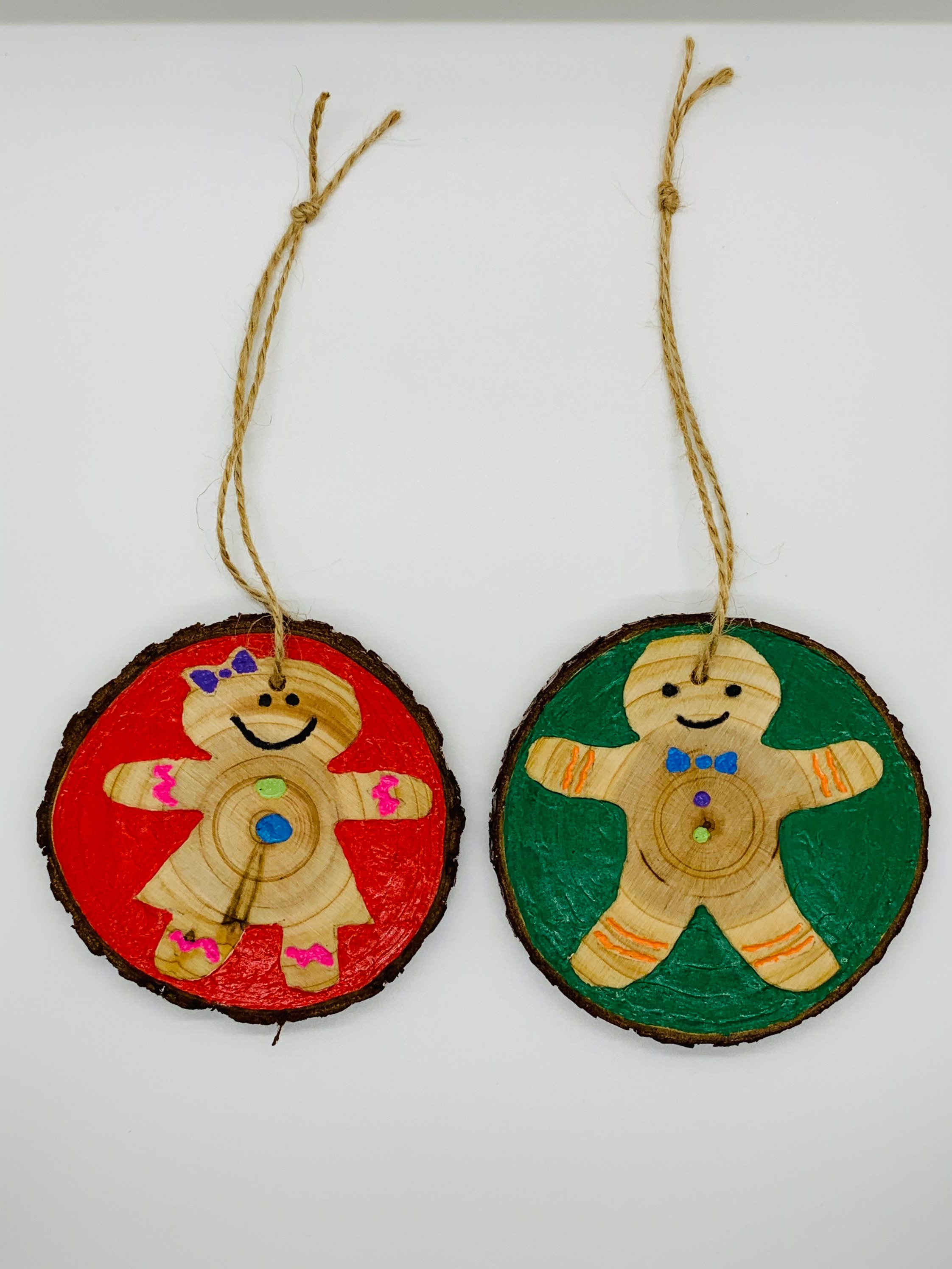Gingerbread Ornament Set | Gingerbread Tree Ornament | Christmas Tree ...
