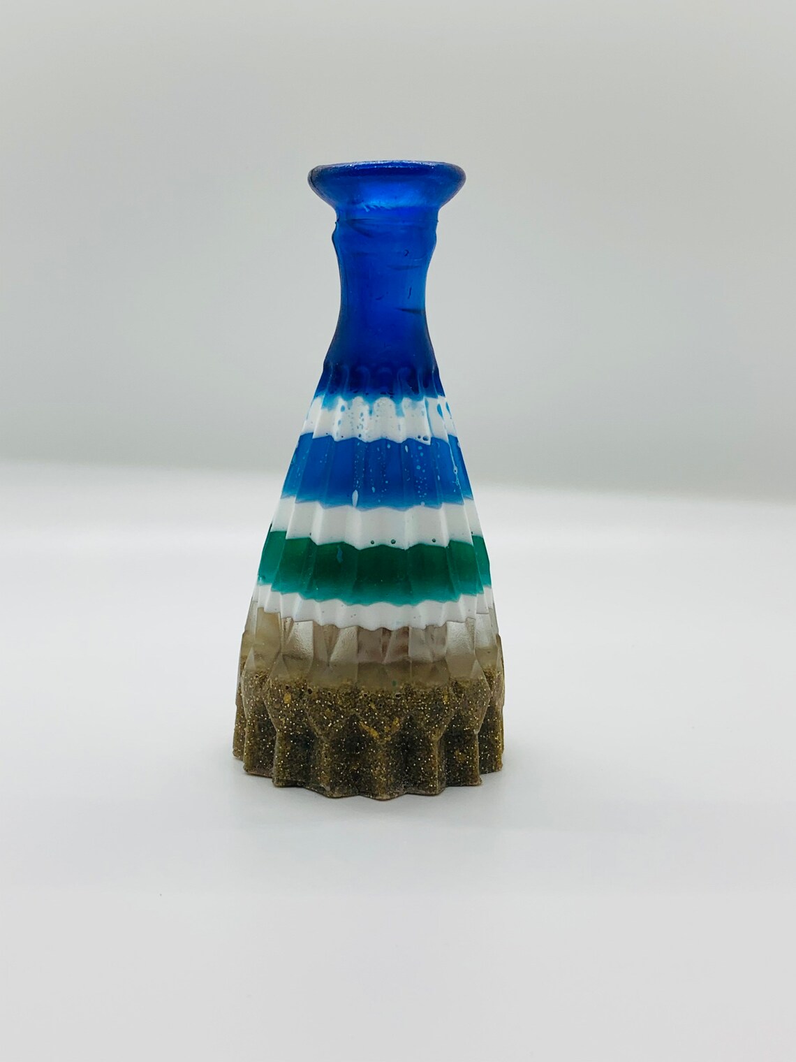 Beach Theme Resin Vase Ocean Resin Vase Flower Vase - Etsy