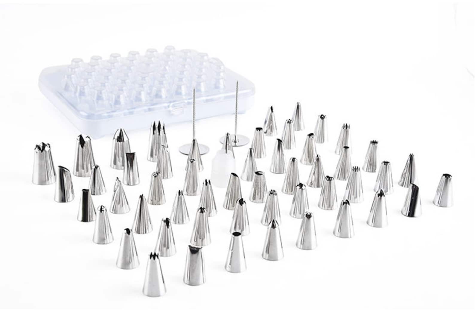 172 Pieces Baking Accessories Icing Tips Cakes Decorating Icing Nozzles ...