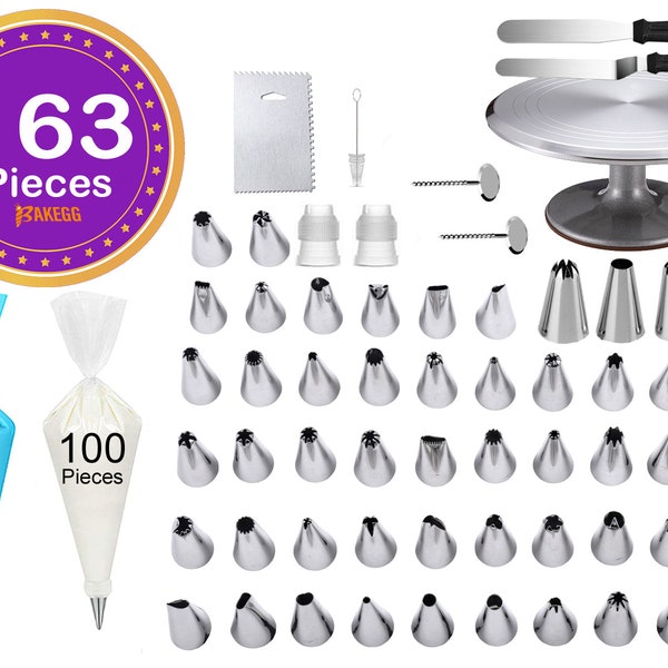 Pastry Piping Set - Etsy