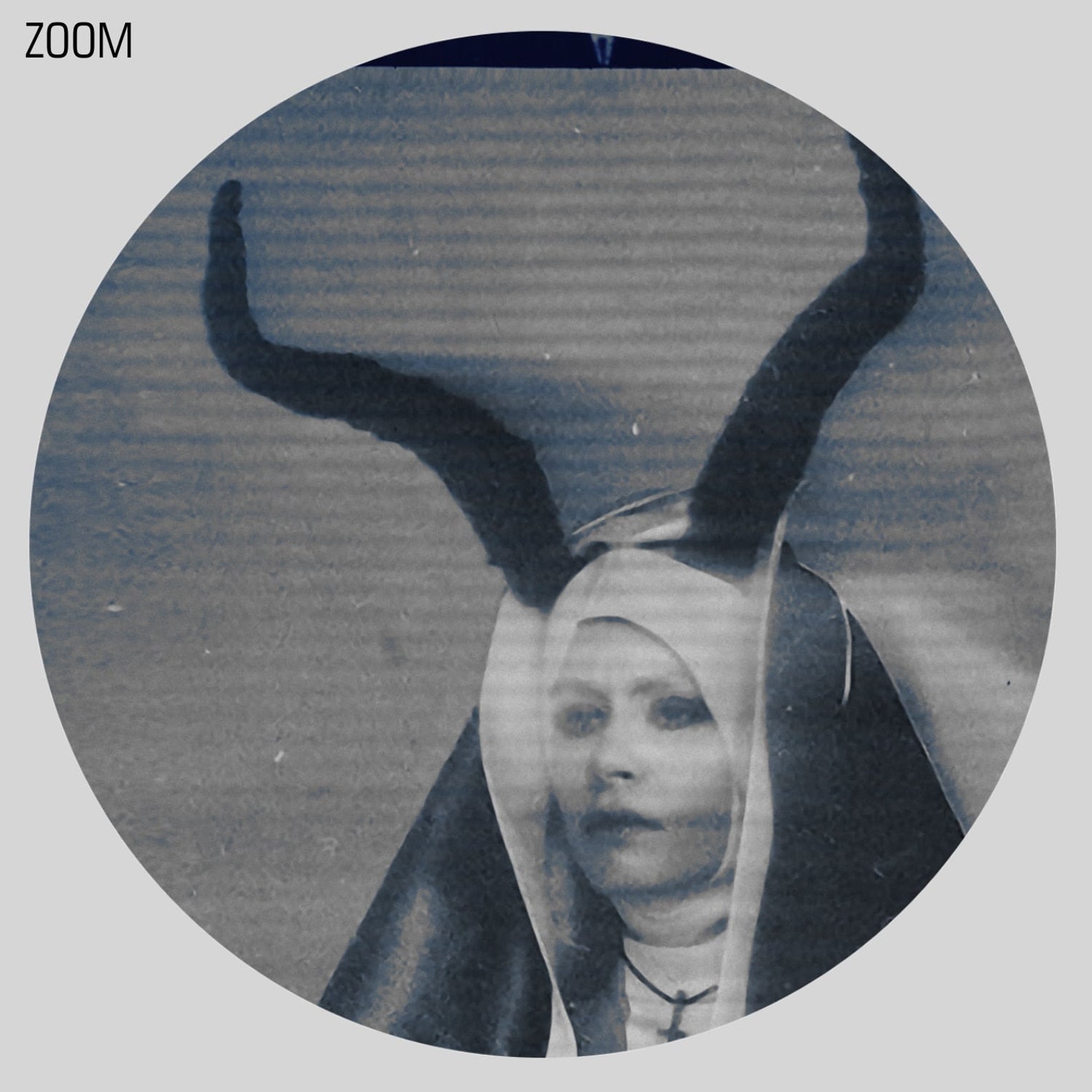 Nun With Diabolic Horns Strange Vintage Religious Photo - Etsy UK