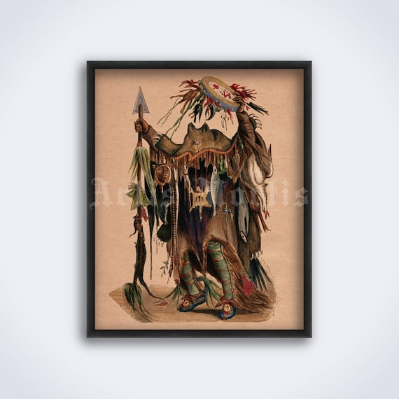 Native American Medicine Man Shaman