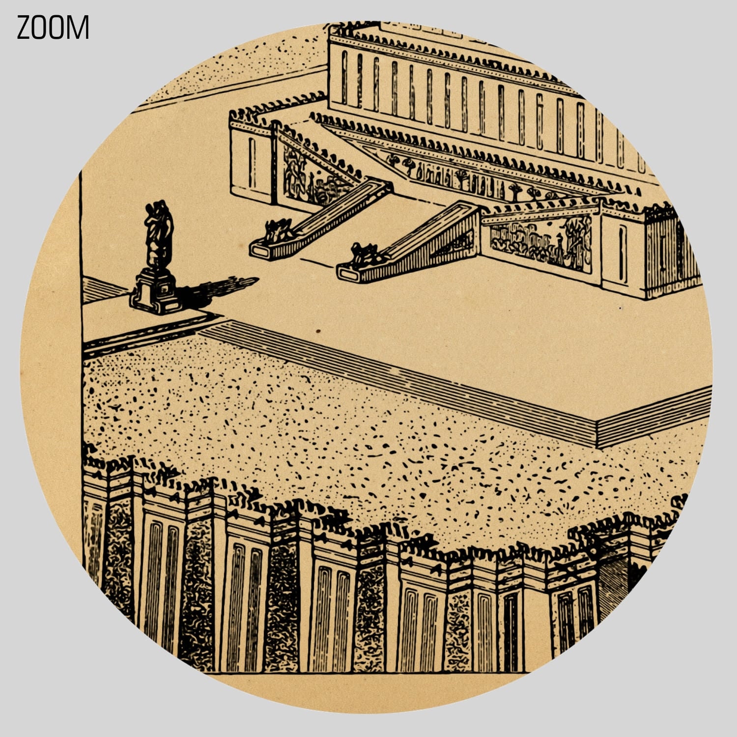 Sumerian Ziggurat Illustration Ancient Babylon Pyramid | Etsy