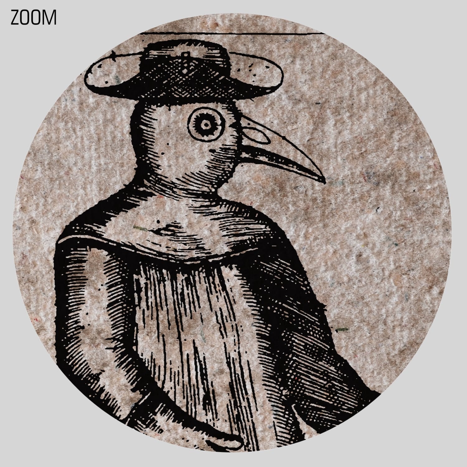 Plague Doctor medieval woodcut black death print gothic | Etsy