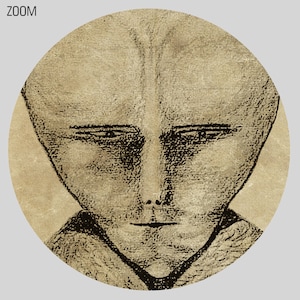 Lam Drawing by Aleister Crowley, Magick Art, Thelema Print, Occult ...