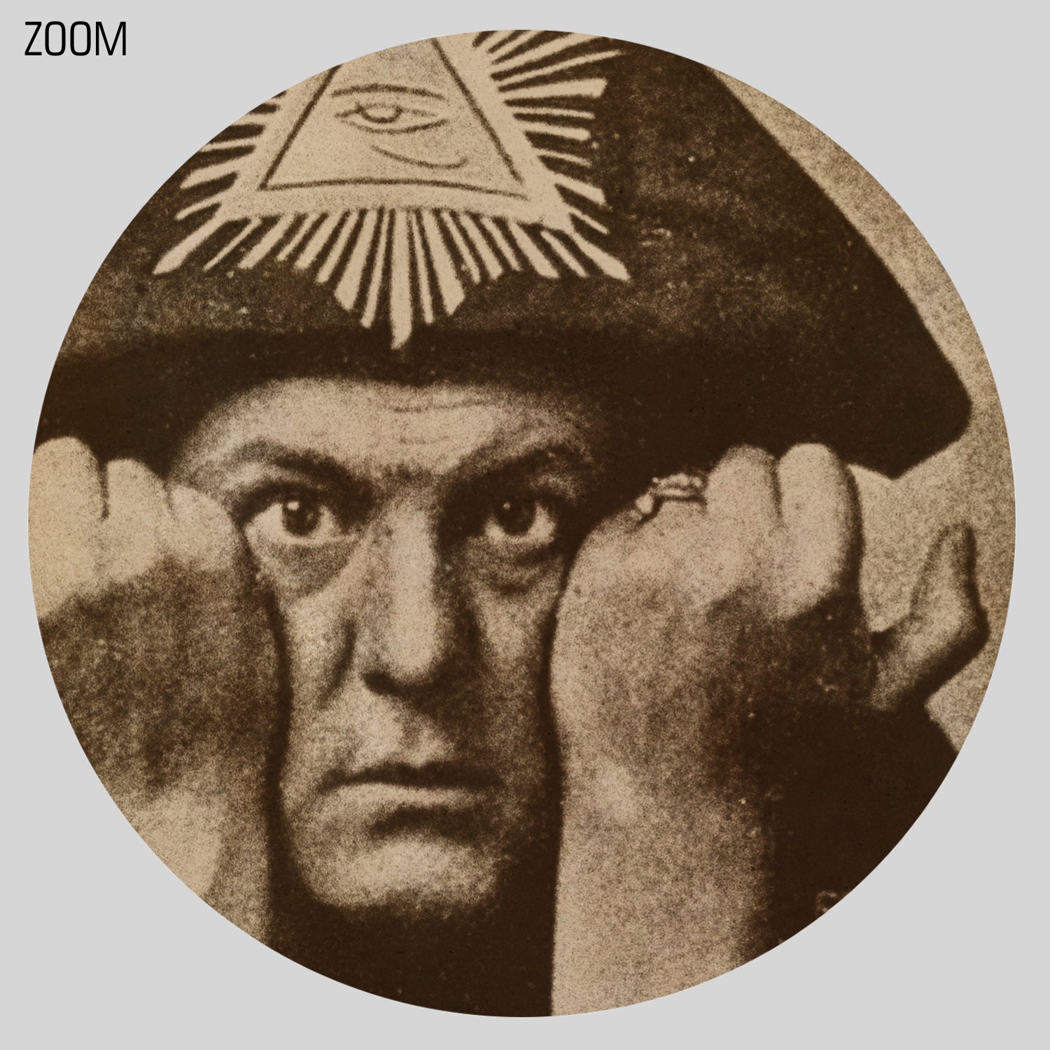Aleister Crowley – Occultist With Magick Book - Thelema, OTO, Photo ...