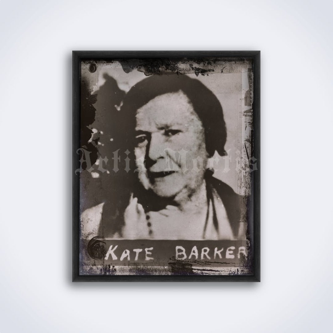 Ma Barker Vintage Photo - Kate Barker Poster, Barker-karpis Gang ...
