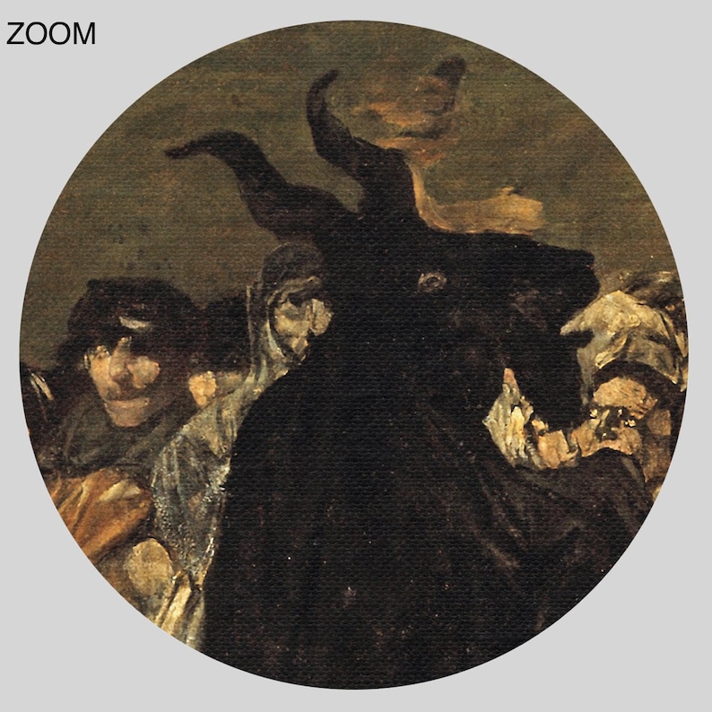 The Great He-goat Painting by Francisco Goya, Witchcraft, Witches ...