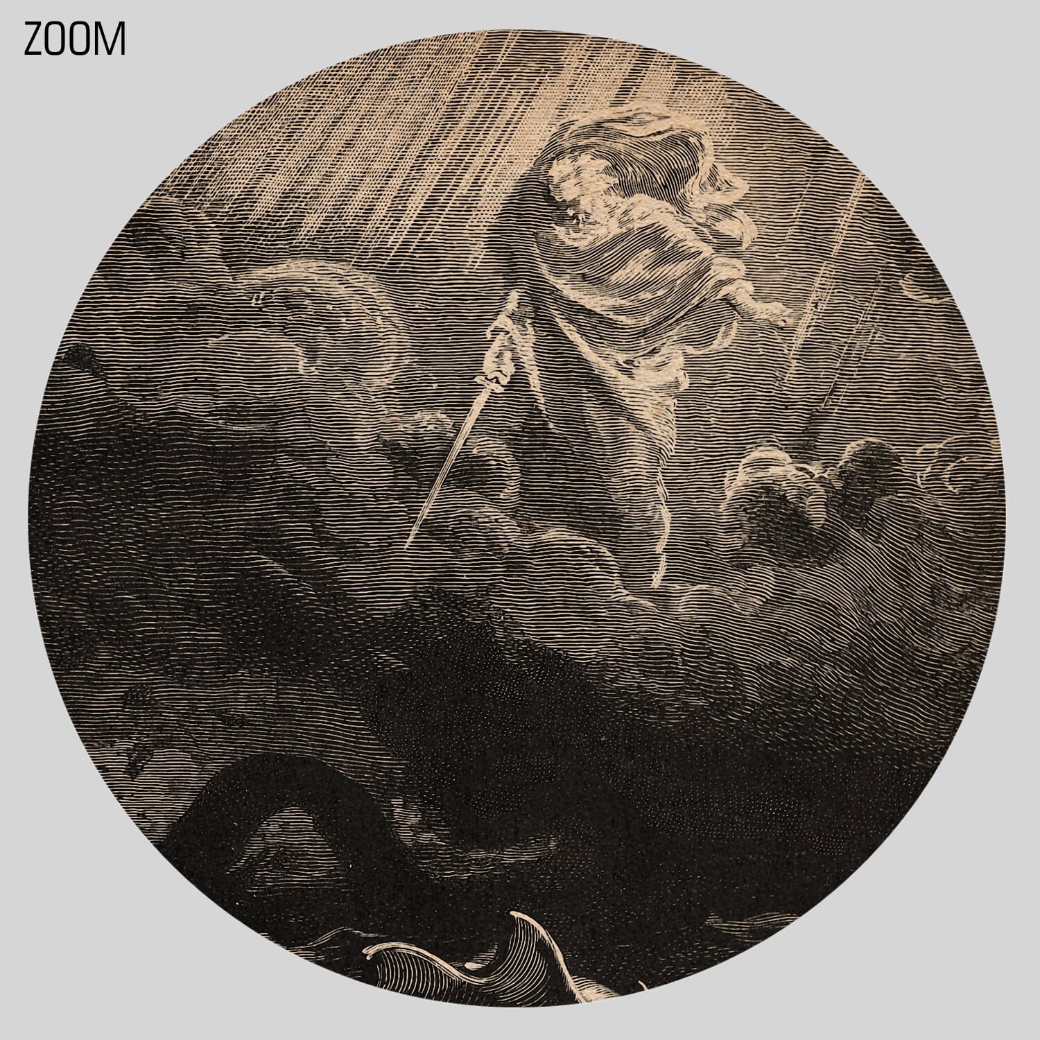 Gustave Dore Leviathan Print: Vintage Bible Illustration (digital ...