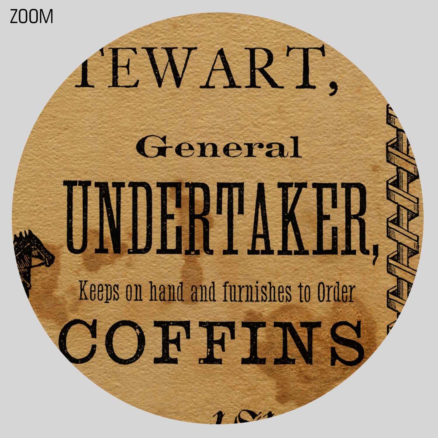 Undertaker Coffins Burial Advertisement Death Coffin | Etsy