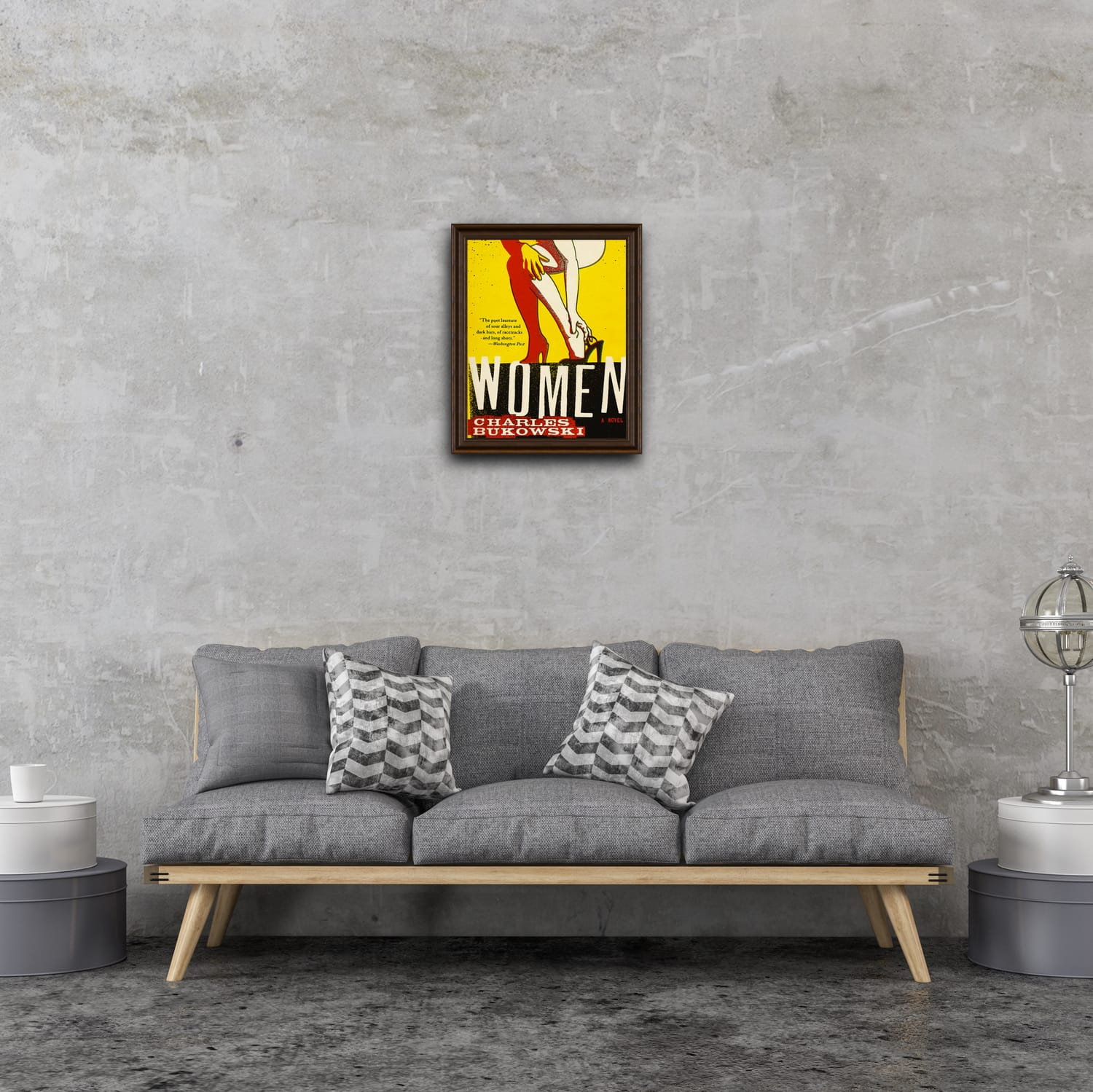 Women by Charles Bukowski Poster Vintage Book Cover Novel | Etsy