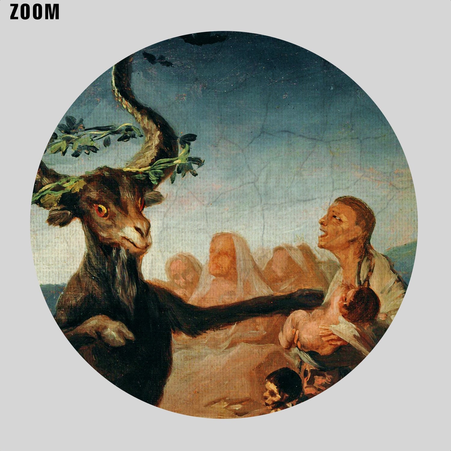 Witches Sabbath Painting by Francisco Goya – Witchcraft Art Print ...