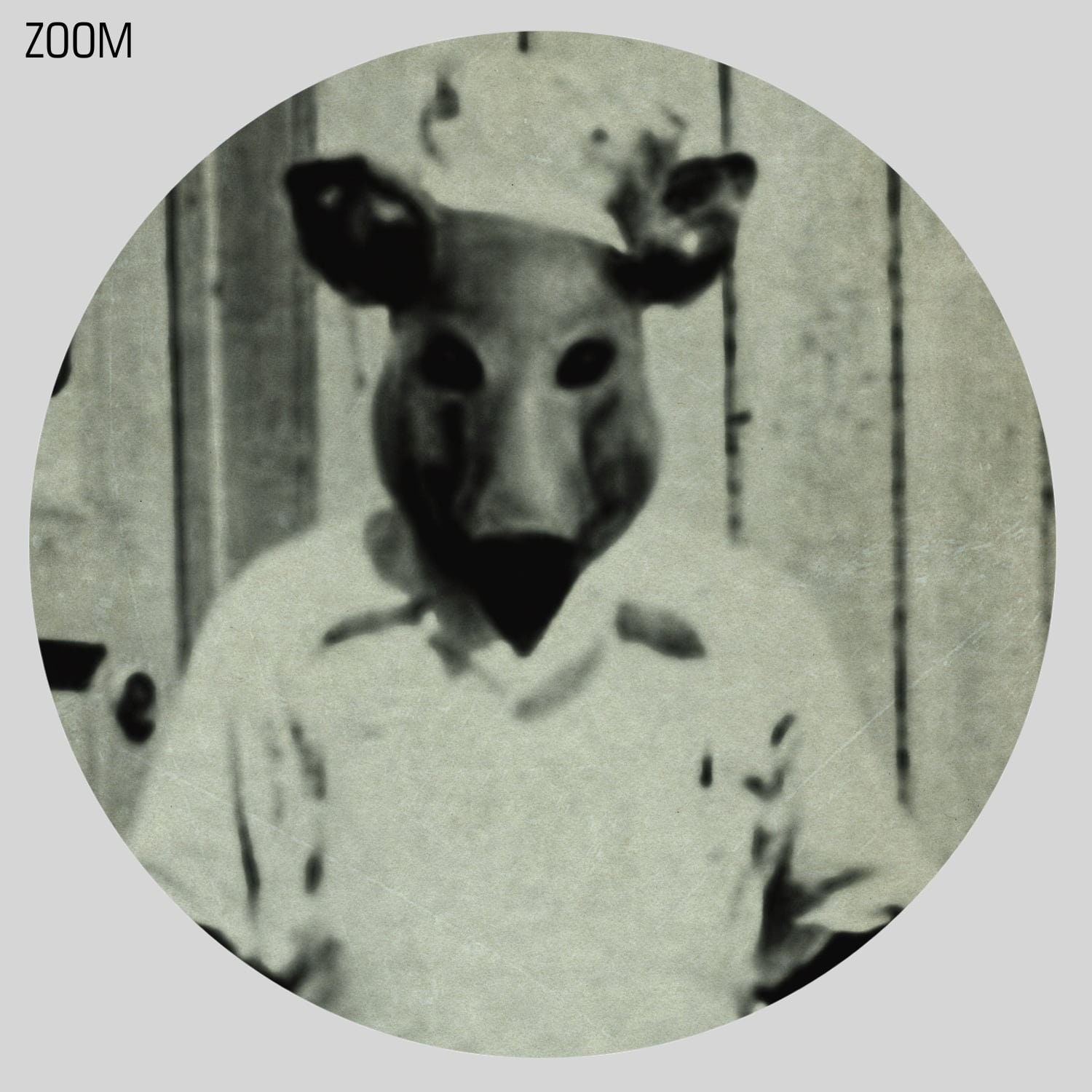 Weird Butcher in a Pig Head Mask Vintage Photo, Strange, Creepy Print ...