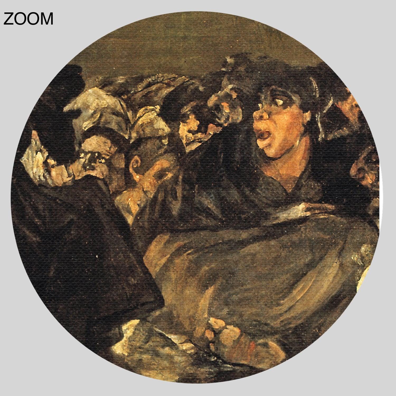The Great He-goat Painting by Francisco Goya, Witchcraft, Witches ...
